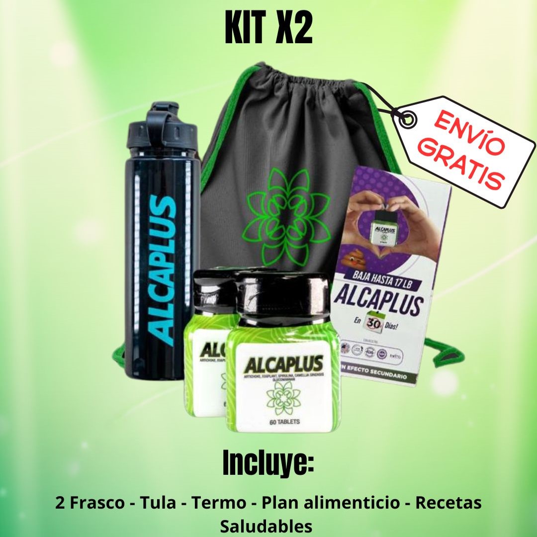 KIT Alcaplus X 2 FRASCOS - alcaplusbogota.com